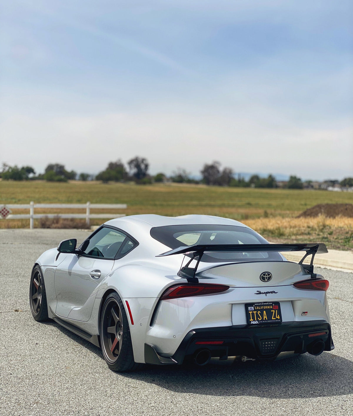 Voltex Type 12.5 GT Wing with SPL Base (1520mm) - Toyota Supra A90 2020 ...