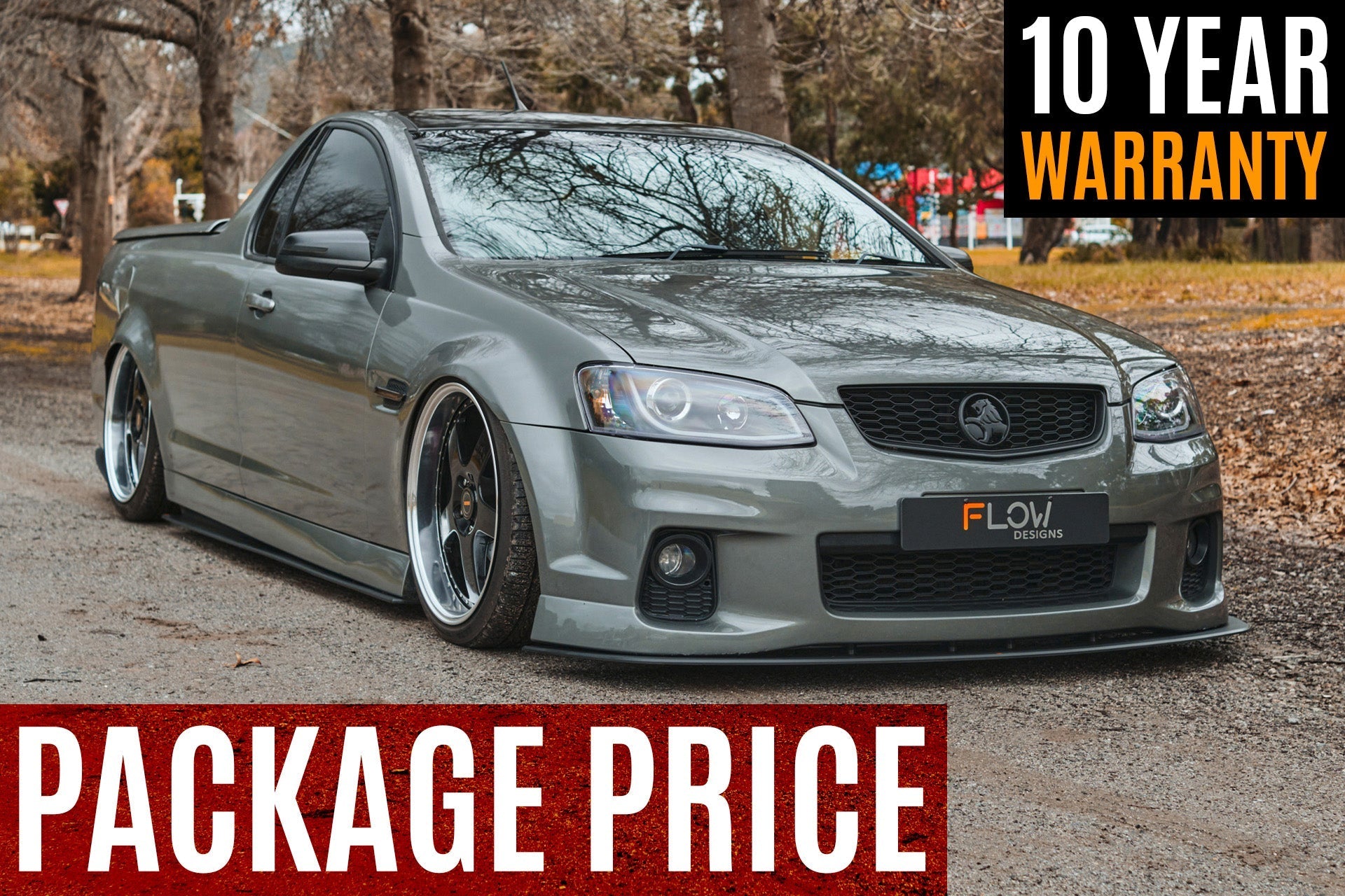 VE Commodore Ute Full Lip Splitter Set | iilumolab