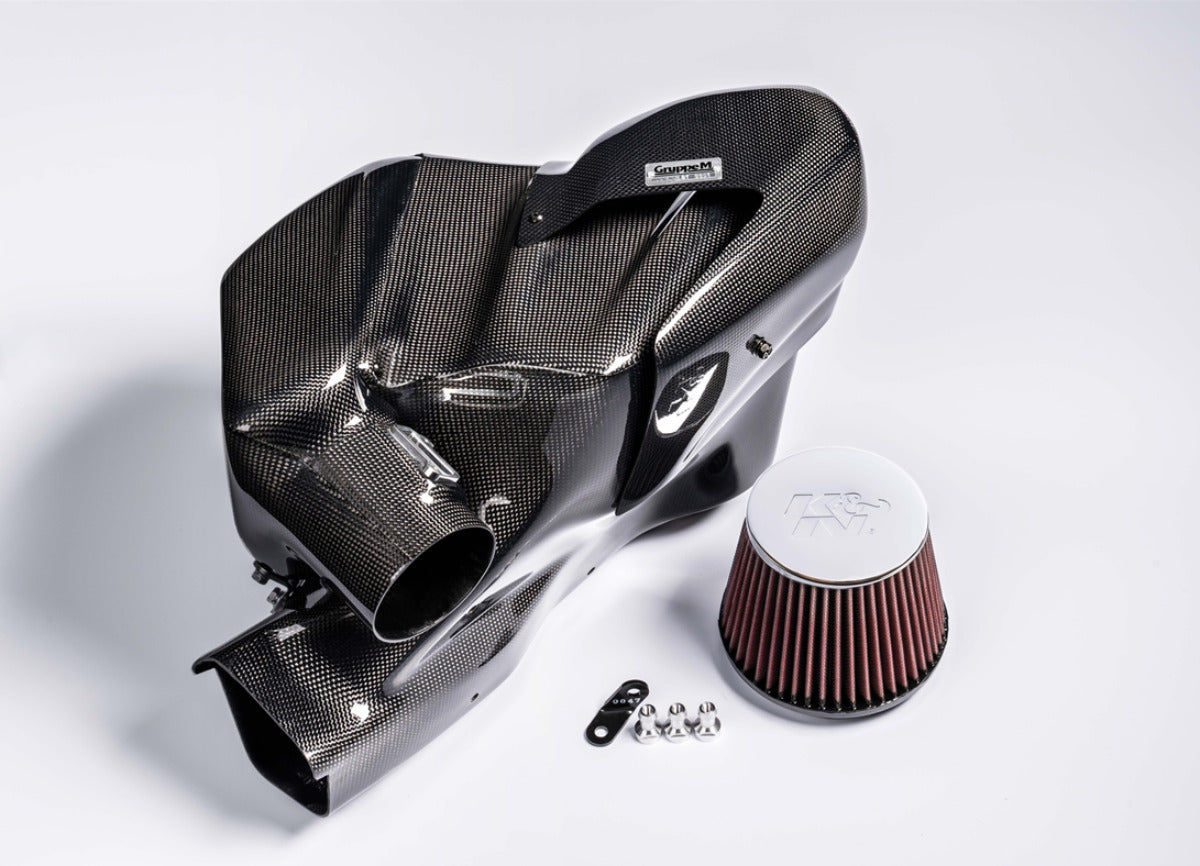 GRUPPEM CARBON FIBER RAM AIR INTAKE SYSTEM : TOYOTA SUPRA A90 A91 ...