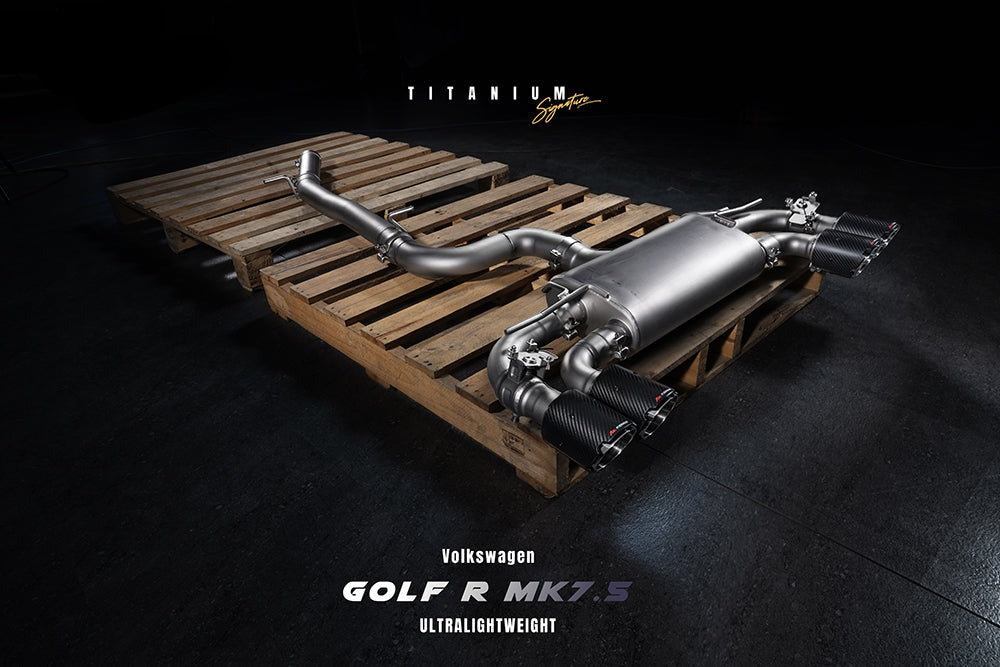Fi Exhaust Valvetronic Exhaust System For Volkswagen Golf R MK7.5 Tita